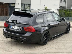 Black BMW 320 2007 in Vilnius, with an engine capacity of 2.00 L and mileage of 370 thousand km for 4500 €, photo 11 on AUTOMOTO.COM.LV