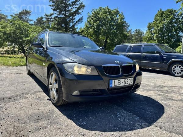 Black BMW 320 2007 in Jurmala, with an engine capacity of 2.00 L and mileage of 422 thousand km for 2500 €, photo 4 on AUTOMOTO.COM.LV