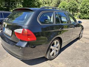 Black BMW 320 2007 in Jurmala, with an engine capacity of 2.00 L and mileage of 422 thousand km for 2500 €, photo 6 on AUTOMOTO.COM.LV