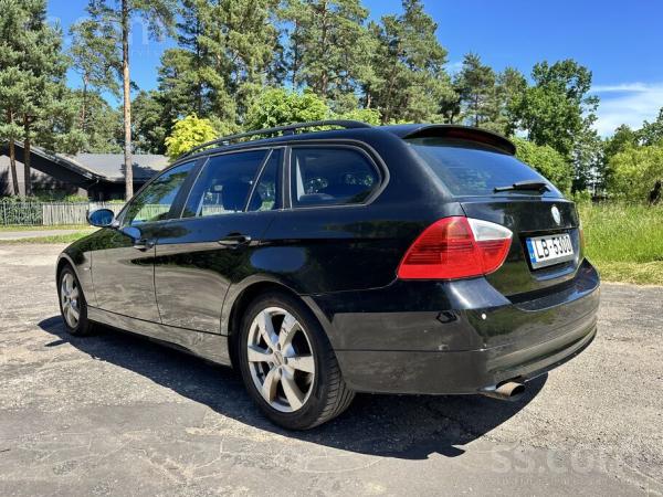 Black BMW 320 2007 in Jurmala, with an engine capacity of 2.00 L and mileage of 422 thousand km for 2500 €, photo 10 on AUTOMOTO.COM.LV