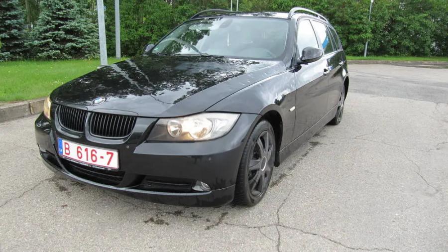 Melns BMW 320 2007 Rīga, ar dzinēja tilpumu 2.00 L un nobraukumu 295 tūkst. km par 1650 €, foto 1 vietnē AUTOMOTO.COM.LV