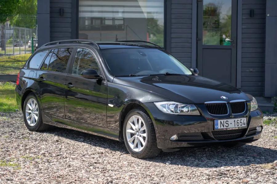 Melns BMW 320 2007 Liepāja, ar dzinēja tilpumu 2.00 L un nobraukumu 299 tūkst. km par 3950 €, foto 6 vietnē AUTOMOTO.COM.LV