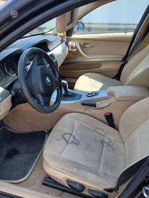 Black BMW 320 2007 in Kaunas, with an engine capacity of 2.00 L and mileage of 356 thousand km for 2500 €, photo 8 on AUTOMOTO.COM.LV