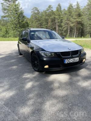 Melns BMW 320 2007 Jēkabpils, ar dzinēja tilpumu 2.00 L un nobraukumu 315 tūkst. km par 1750 €, foto  vietnē AUTOMOTO.COM.LV