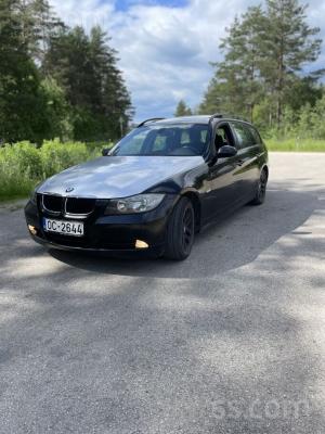 Black BMW 320 2007 in Jekabpils, with an engine capacity of 2.00 L and mileage of 315 thousand km for 1750 €, photo 3 on AUTOMOTO.COM.LV