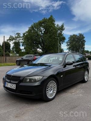 Melns BMW 320 2007 Rīga, ar dzinēja tilpumu 2.00 L un nobraukumu 474 tūkst. km par 3450 €, foto  vietnē AUTOMOTO.COM.LV