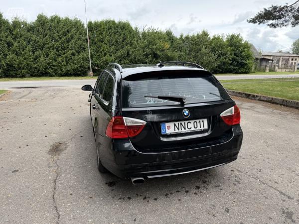 Black BMW 320 2007 in Ariogala, with an engine capacity of 2.00 L and mileage of 362 thousand km for 2800 €, photo 3 on AUTOMOTO.COM.LV