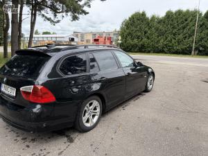 Black BMW 320 2007 in Ariogala, with an engine capacity of 2.00 L and mileage of 362 thousand km for 2800 €, photo 5 on AUTOMOTO.COM.LV