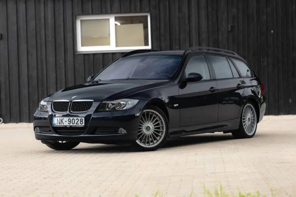 Black BMW 320 2007 in Jelgava, with an engine capacity of 2.00 L and mileage of 310 thousand km for 4800 €, photo 1 on AUTOMOTO.COM.LV