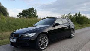 Black BMW 320 2007 in Pasvalys, with an engine capacity of 2.00 L and mileage of 275 thousand km for 3900 €, photo 3 on AUTOMOTO.COM.LV