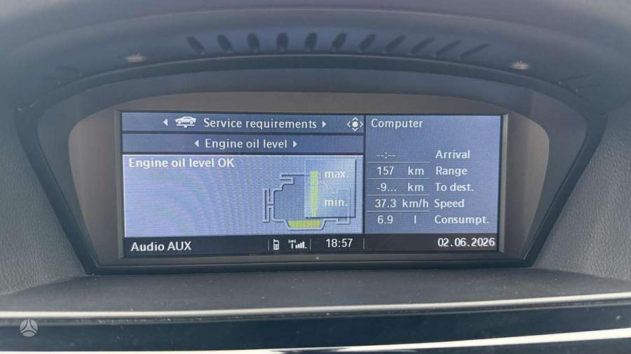 Black BMW 320 2007 in Pasvalys, with an engine capacity of 2.00 L and mileage of 275 thousand km for 3900 €, photo 26 on AUTOMOTO.COM.LV