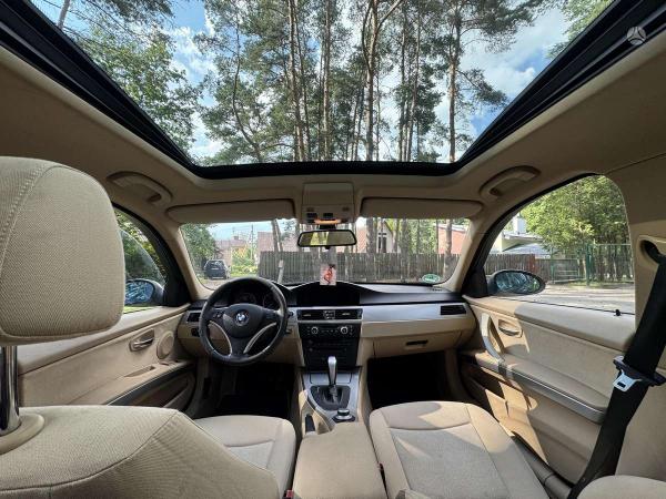 Black BMW 320 2007 in Kaunas, with an engine capacity of 2.00 L and mileage of 350 thousand km for 2950 €, photo 7 on AUTOMOTO.COM.LV