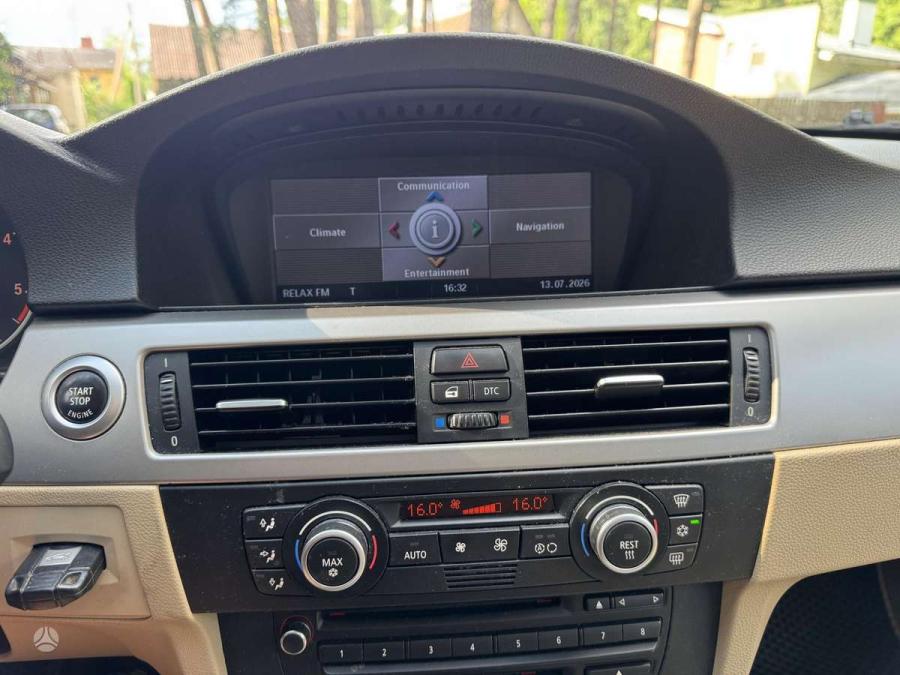 Melns BMW 320 2007 Kauņa, ar dzinēja tilpumu 2.00 L un nobraukumu 350 tūkst. km par 2950 €, foto 15 vietnē AUTOMOTO.COM.LV