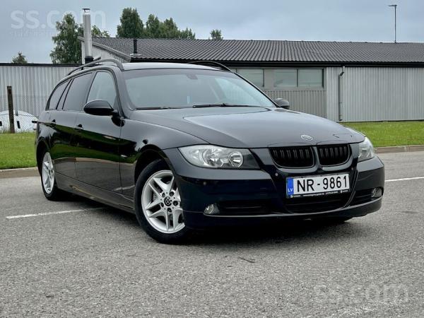 Melns BMW 320 2007 Cēsis, ar dzinēja tilpumu 2.00 L un nobraukumu 230 tūkst. km par 3550 €, foto 1 vietnē AUTOMOTO.COM.LV