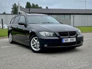 Black BMW 320 2007 in Cesis, with an engine capacity of 2.00 L and mileage of 230 thousand km for 3550 €, photo  on AUTOMOTO.COM.LV