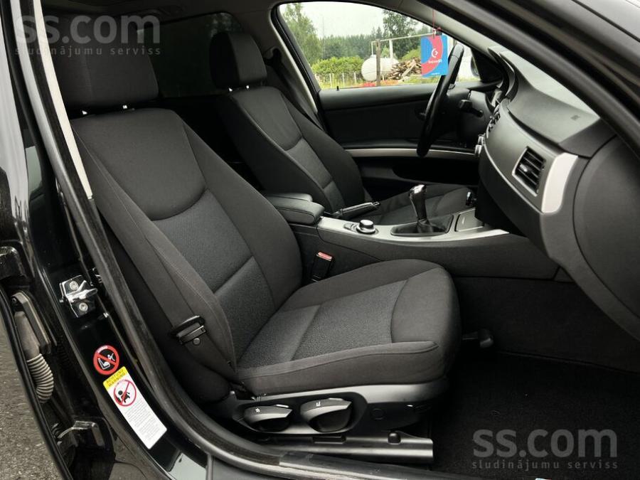 Melns BMW 320 2007 Cēsis, ar dzinēja tilpumu 2.00 L un nobraukumu 230 tūkst. km par 3550 €, foto 12 vietnē AUTOMOTO.COM.LV