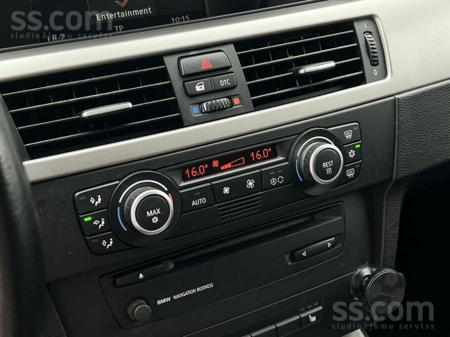 Melns BMW 320 2007 Cēsis, ar dzinēja tilpumu 2.00 L un nobraukumu 230 tūkst. km par 3550 €, foto 17 vietnē AUTOMOTO.COM.LV