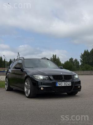 Black BMW 320 2007 in Jelgava, with an engine capacity of 2.00 L and mileage of 362 thousand km for 5400 €, photo  on AUTOMOTO.COM.LV