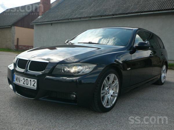 Melns BMW 320 2007 Cēsis, ar dzinēja tilpumu 2.00 L un nobraukumu 298 tūkst. km par 3450 €, foto 2 vietnē AUTOMOTO.COM.LV