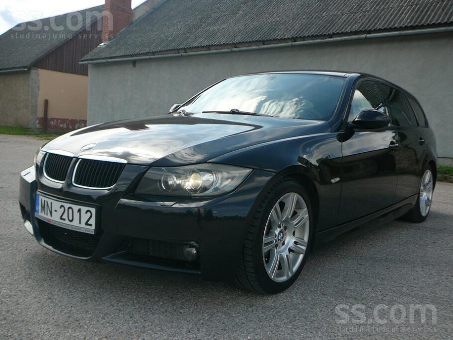 Melns BMW 320 2007 Cēsis, ar dzinēja tilpumu 2.00 L un nobraukumu 298 tūkst. km par 3450 €, foto 3 vietnē AUTOMOTO.COM.LV