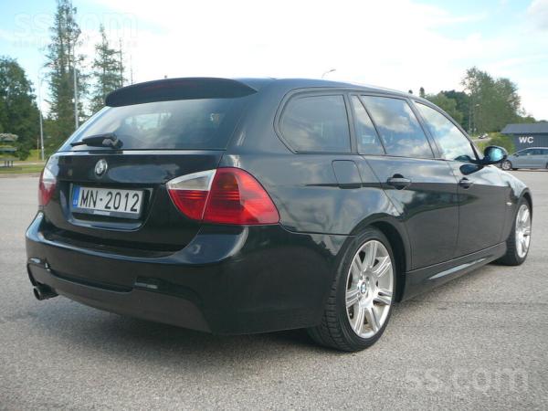 Melns BMW 320 2007 Cēsis, ar dzinēja tilpumu 2.00 L un nobraukumu 298 tūkst. km par 3450 €, foto 3 vietnē AUTOMOTO.COM.LV