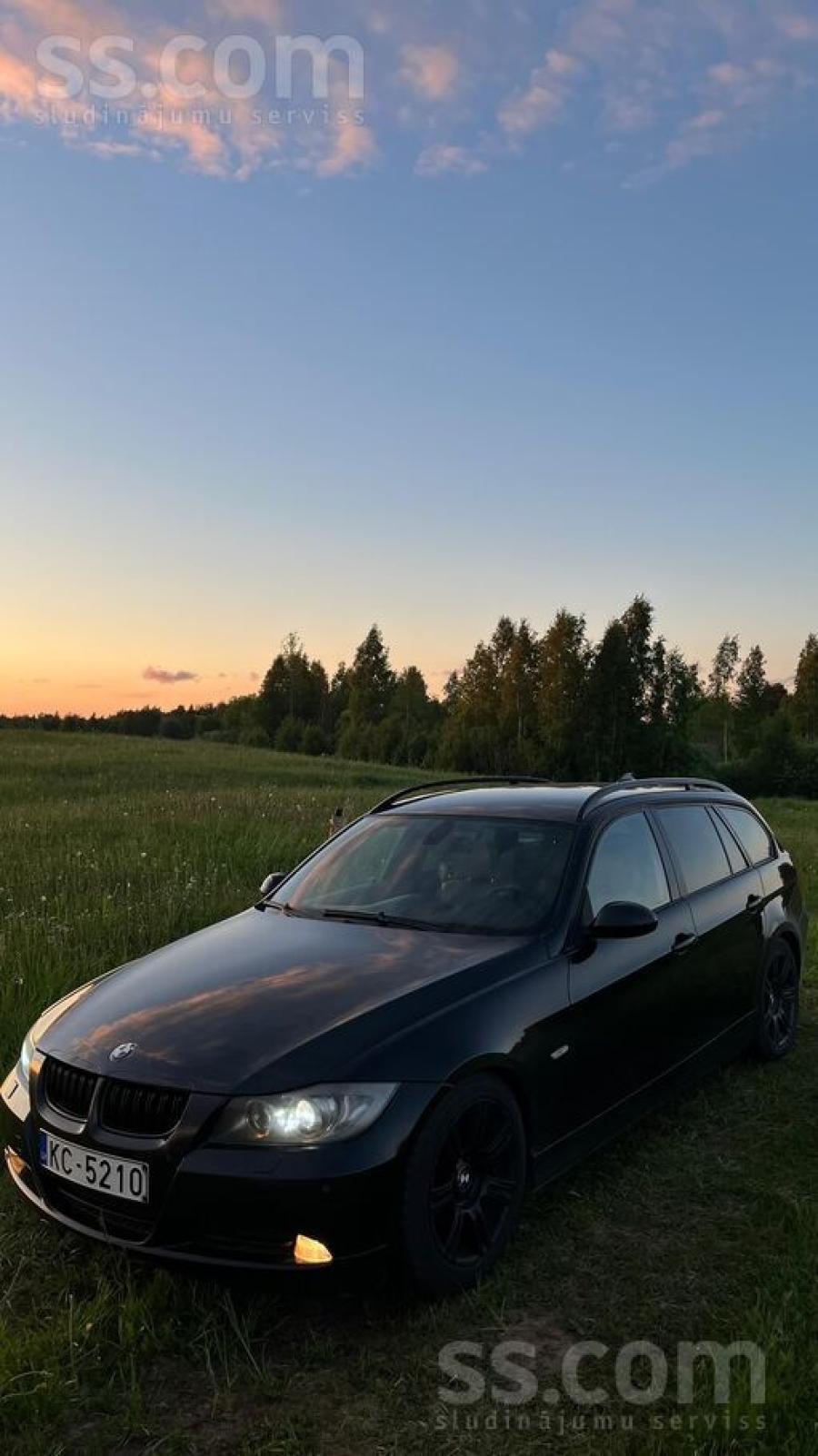 Melns BMW 320 2007 Rēzekne, ar dzinēja tilpumu 2.00 L un nobraukumu 438 tūkst. km par 2750 €, foto 1 vietnē AUTOMOTO.COM.LV