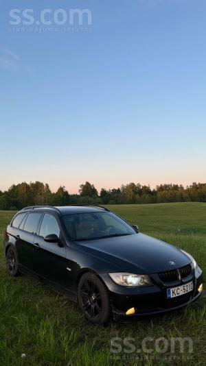 Melns BMW 320 2007 Rēzekne, ar dzinēja tilpumu 2.00 L un nobraukumu 438 tūkst. km par 2750 €, foto 3 vietnē AUTOMOTO.COM.LV