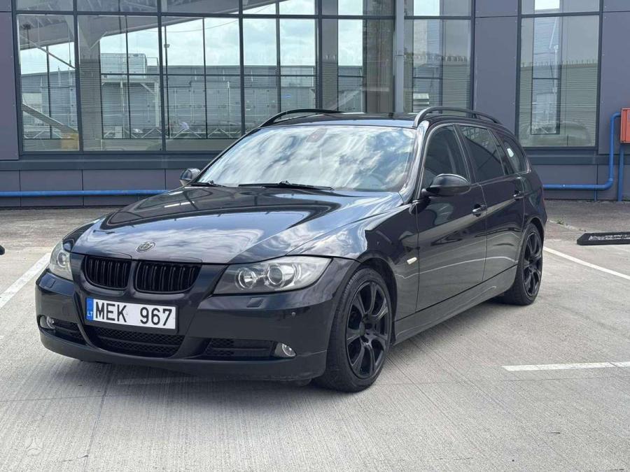 Melns BMW 320 2007 Viļņa, ar dzinēja tilpumu 2.00 L un nobraukumu 316 tūkst. km par 3500 €, foto 1 vietnē AUTOMOTO.COM.LV