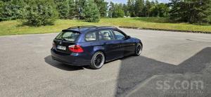 Black BMW 320 2007 in Riga, with an engine capacity of 2.00 L and mileage of 389 thousand km for 2990 €, photo 9 on AUTOMOTO.COM.LV