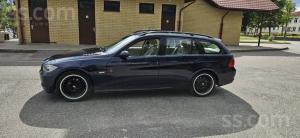 Black BMW 320 2007 in Riga, with an engine capacity of 2.00 L and mileage of 389 thousand km for 2990 €, photo 10 on AUTOMOTO.COM.LV