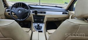 Black BMW 320 2007 in Riga, with an engine capacity of 2.00 L and mileage of 389 thousand km for 2990 €, photo 17 on AUTOMOTO.COM.LV