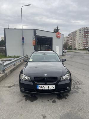 Melns BMW 320 2007 Tallina, ar dzinēja tilpumu 2.00 L un nobraukumu 274 tūkst. km par 2000 €, foto  vietnē AUTOMOTO.COM.LV
