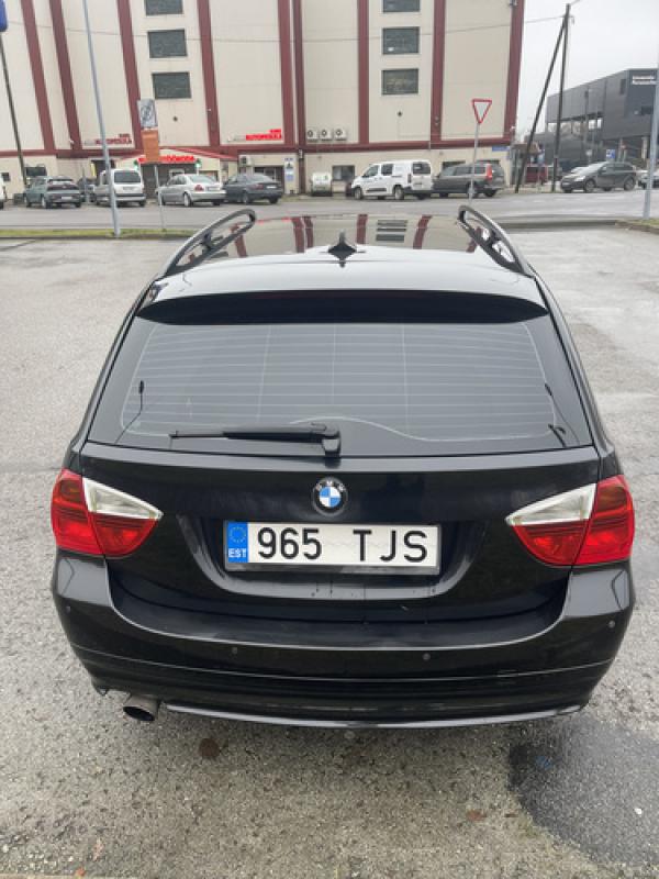 Melns BMW 320 2007 Tallina, ar dzinēja tilpumu 2.00 L un nobraukumu 274 tūkst. km par 2000 €, foto 3 vietnē AUTOMOTO.COM.LV