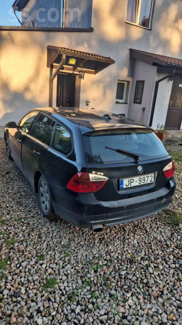 Melns BMW 320 2007 Jelgava, ar dzinēja tilpumu 2.00 L un nobraukumu 0 tūkst. km par 2850 €, foto 3 vietnē AUTOMOTO.COM.LV