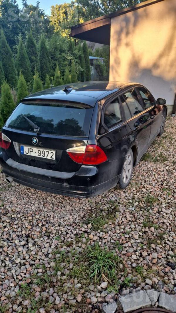 Melns BMW 320 2007 Jelgava, ar dzinēja tilpumu 2.00 L un nobraukumu 0 tūkst. km par 2850 €, foto 4 vietnē AUTOMOTO.COM.LV