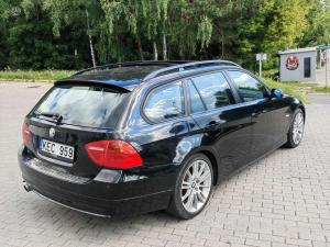 Black BMW 320 2007 in Vilnius, with an engine capacity of 2.00 L and mileage of 380 thousand km for 2500 €, photo 3 on AUTOMOTO.COM.LV