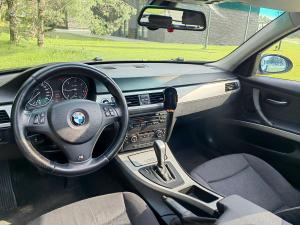 Black BMW 320 2007 in Vilnius, with an engine capacity of 2.00 L and mileage of 380 thousand km for 2500 €, photo 15 on AUTOMOTO.COM.LV