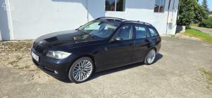 Black BMW 320 2007 in Vilnius, with an engine capacity of 2.00 L and mileage of 451 thousand km for 2600 €, photo  on AUTOMOTO.COM.LV
