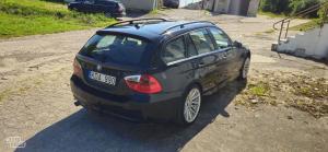 Black BMW 320 2007 in Vilnius, with an engine capacity of 2.00 L and mileage of 451 thousand km for 2600 €, photo 5 on AUTOMOTO.COM.LV
