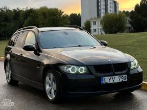 Черный БМВ 320 2007 в Каунас, объемом двигателя 2.00 л и пробегом 355 тыс. км за 4000 €, фото  на AUTOMOTO.COM.LV