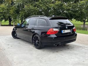 Black BMW 320 2007 in Jelgava, with an engine capacity of 2.00 L and mileage of 315 thousand km for 3490 €, photo 4 on AUTOMOTO.COM.LV