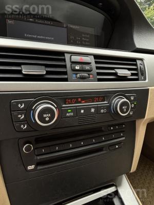 Black BMW 320 2007 in Jelgava, with an engine capacity of 2.00 L and mileage of 315 thousand km for 3490 €, photo 9 on AUTOMOTO.COM.LV