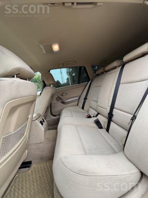 Black BMW 320 2007 in Jelgava, with an engine capacity of 2.00 L and mileage of 315 thousand km for 3490 €, photo 13 on AUTOMOTO.COM.LV