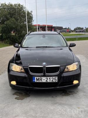 Black BMW 320 2007 in Jelgava, with an engine capacity of 2.00 L and mileage of 315 thousand km for 3490 €, photo 16 on AUTOMOTO.COM.LV