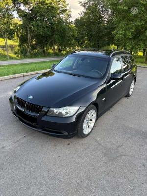 Melns BMW 320 2007 Kauņa, ar dzinēja tilpumu 2.00 L un nobraukumu 417 tūkst. km par 3900 €, foto 3 vietnē AUTOMOTO.COM.LV