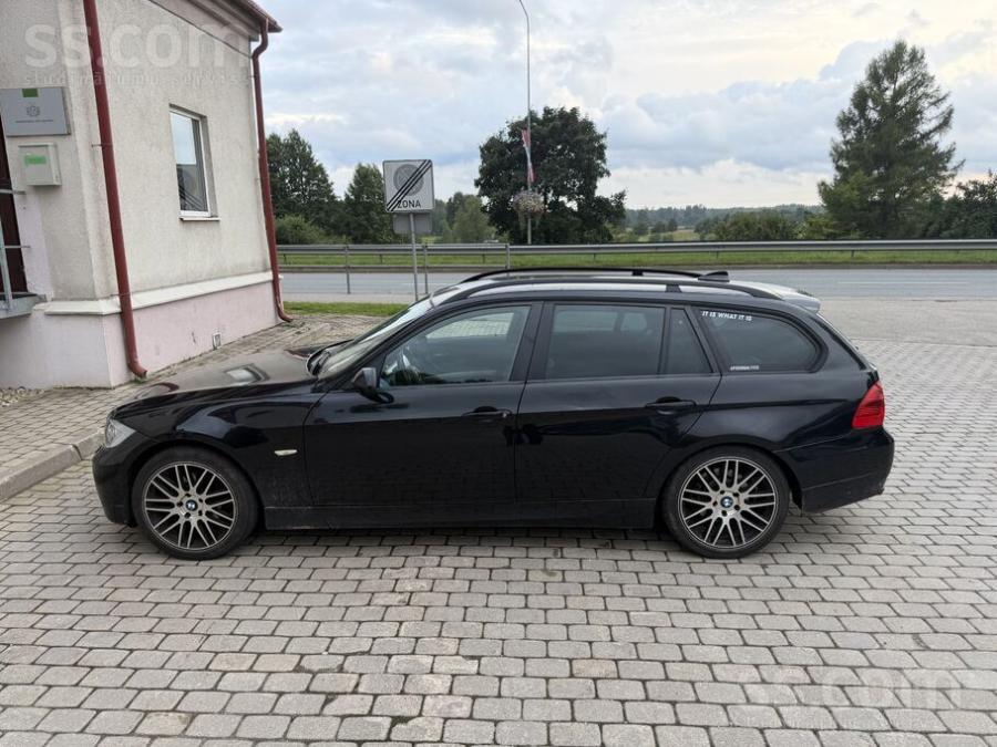 Melns BMW 320 2007 Ogre, ar dzinēja tilpumu 2.00 L un nobraukumu 315 tūkst. km par 4000 €, foto 4 vietnē AUTOMOTO.COM.LV