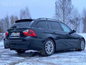 Black BMW 320 2007 in Riga, with an engine capacity of 2.00 L and mileage of 432 thousand km for 3499 €, photo 3 on AUTOMOTO.COM.LV