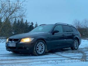 Black BMW 320 2007 in Riga, with an engine capacity of 2.00 L and mileage of 432 thousand km for 3499 €, photo 6 on AUTOMOTO.COM.LV