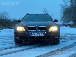 Black BMW 320 2007 in Riga, with an engine capacity of 2.00 L and mileage of 432 thousand km for 3499 €, photo 14 on AUTOMOTO.COM.LV