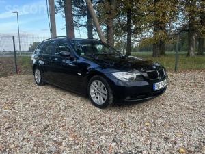 Black BMW 320 2007 in Cesis, with an engine capacity of 2.00 L and mileage of 0 thousand km for 4500 €, photo  on AUTOMOTO.COM.LV